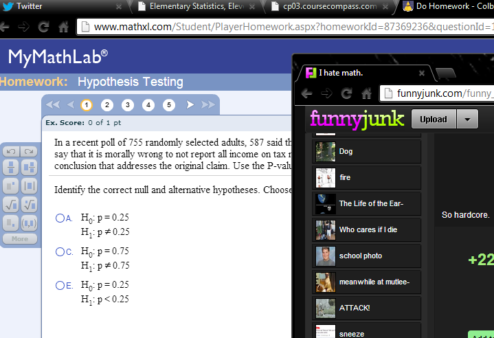 Page 1 of comments at I hate math.