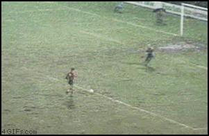 Muddy soccer