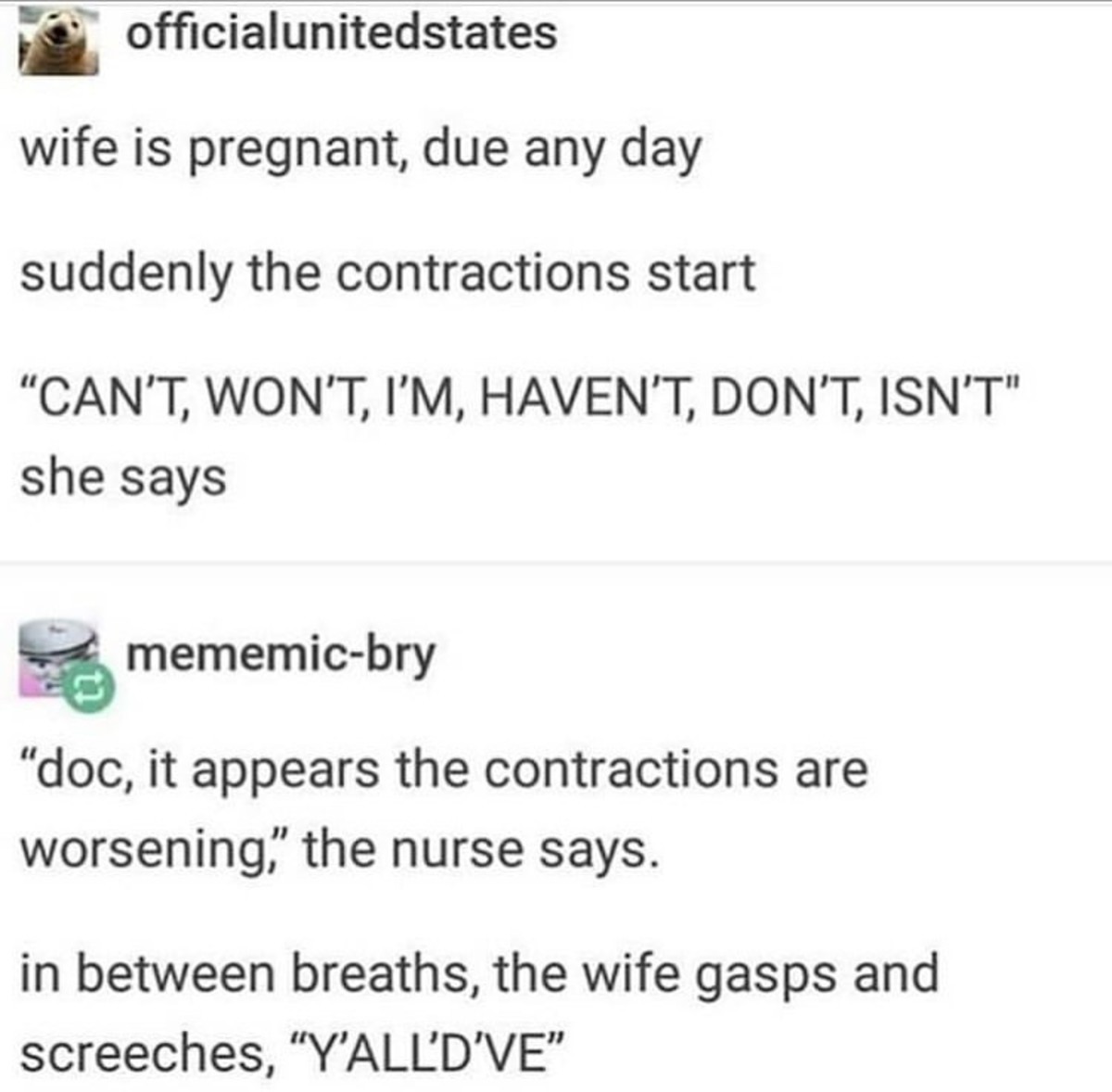 Contractions