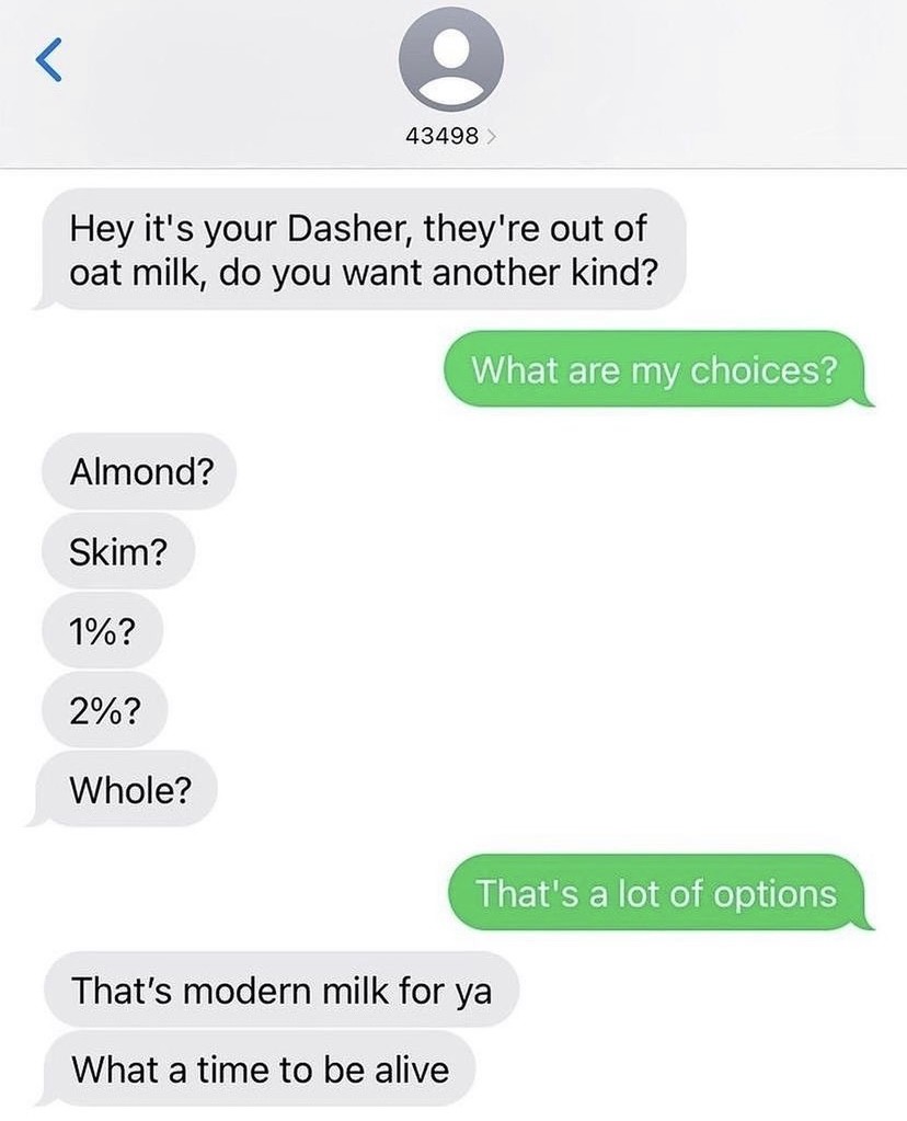 milk