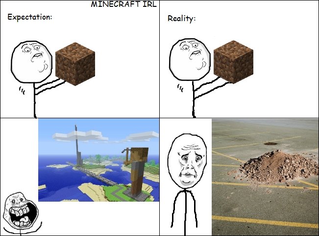 Minecraft In Real Life