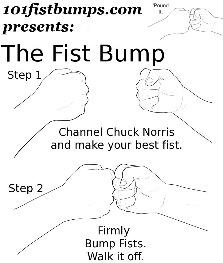 The Fist Bump: An Illustrated Guide!